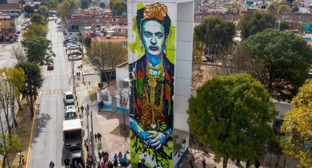 Murales de Frida Kahlo deslumbran en Metepec - Notidex